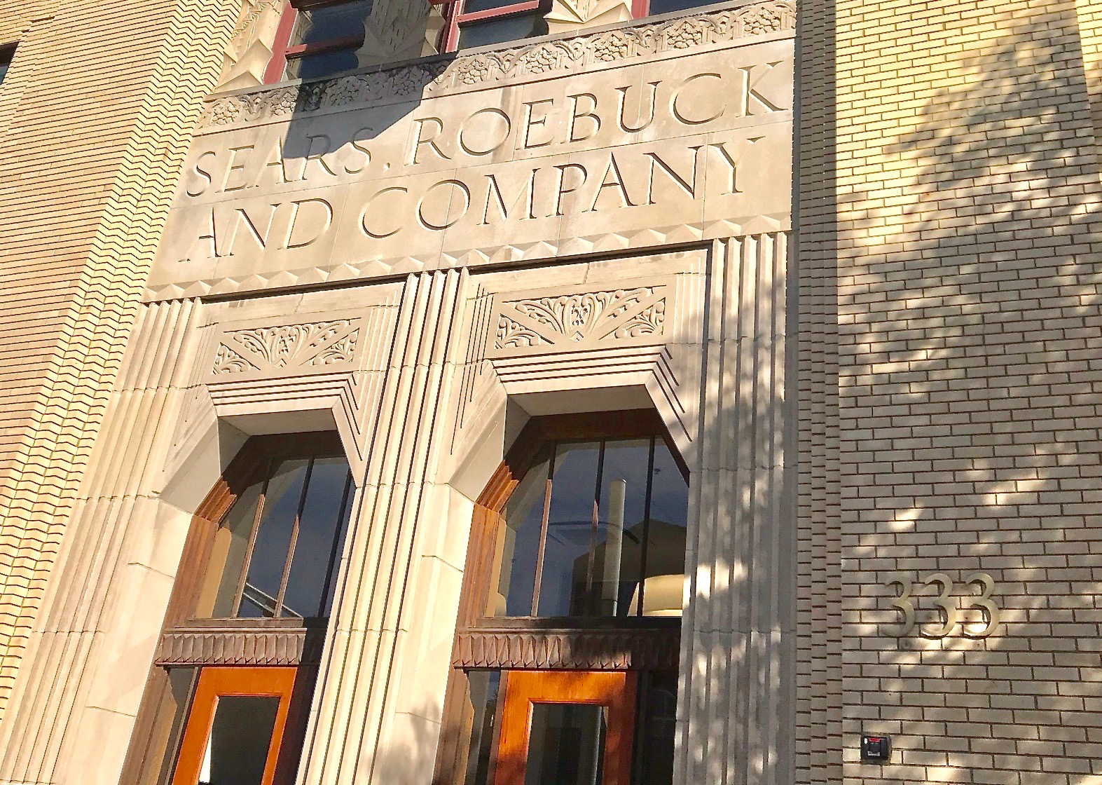The old Sears-Roebuck Department Store Building on the Indianapolis ...